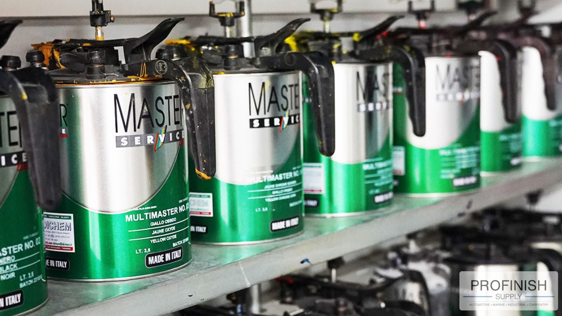 Master Service Automotive Paint System: Italian Engineering for Perfec ...